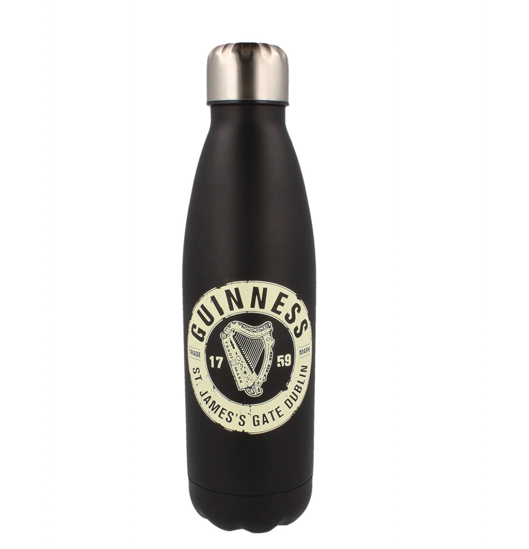 Guinness Metal Water Bottle | Johnson's British Imports